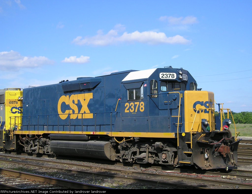 CSXT 2378 On CSX Y 201 At New River Yd